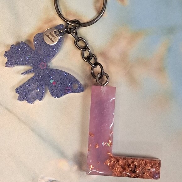 Accessories | Xuxus Collection Handmade Resin Keychain Letter L With ...
